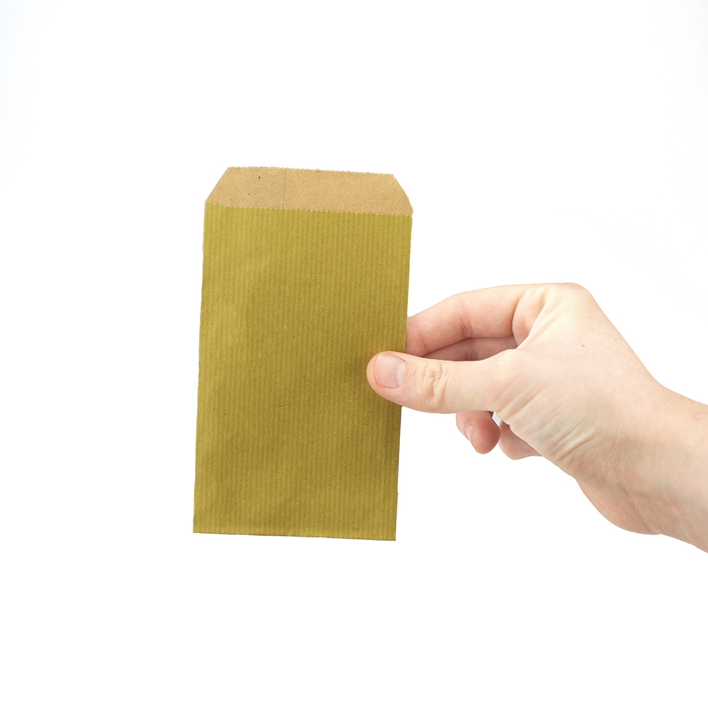 CAJA SOBRE KRAFT ORO - 3XS- 8x15 cm