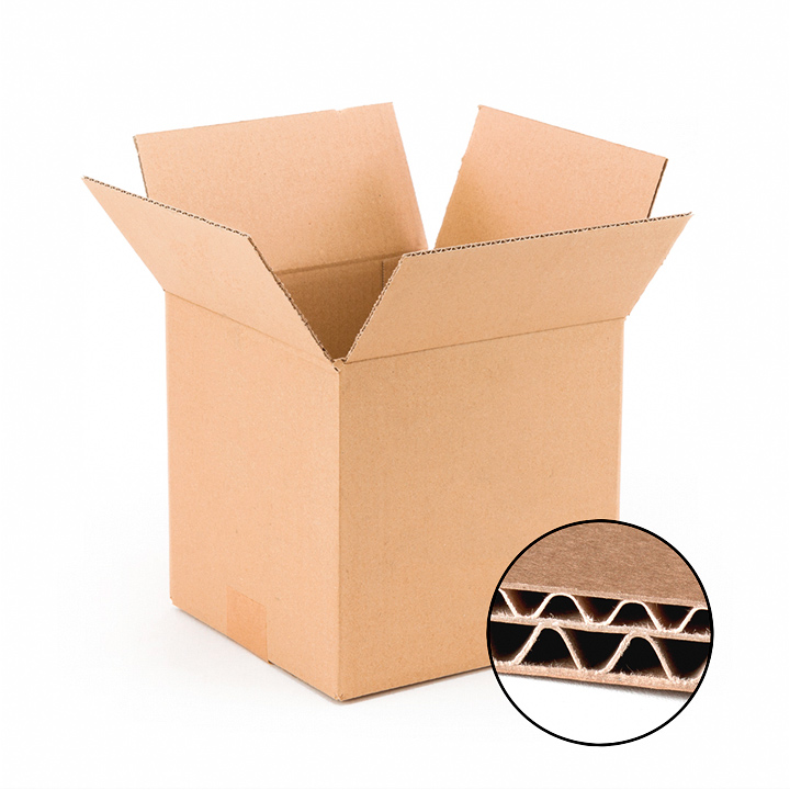 CAJA CON SOLAPAS REFORZADA 37 X 37 X 37 CM EXT